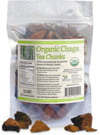 organic chaga mushroom tea chunks