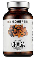 organic chaga mushrooms for wellness