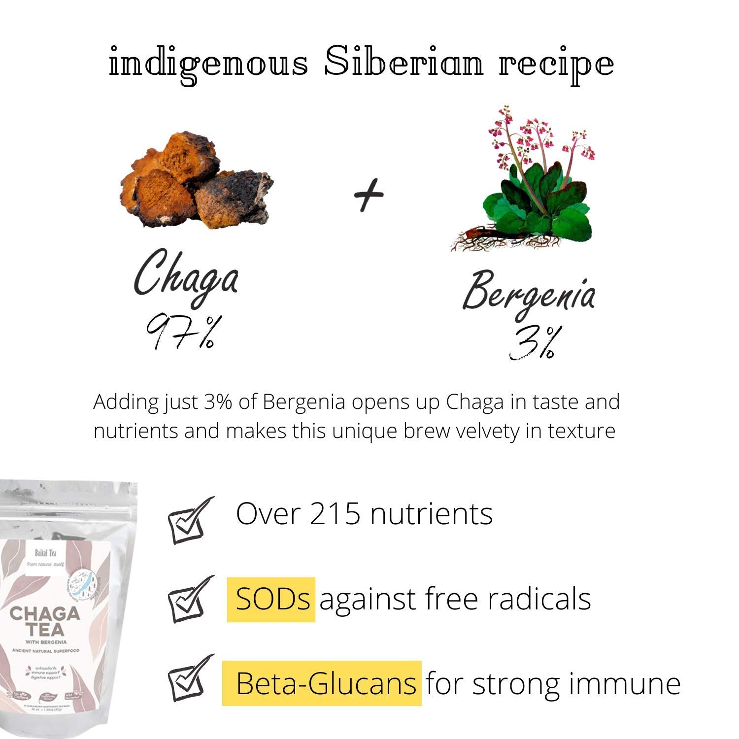 organic chaga mushrooms for wellness