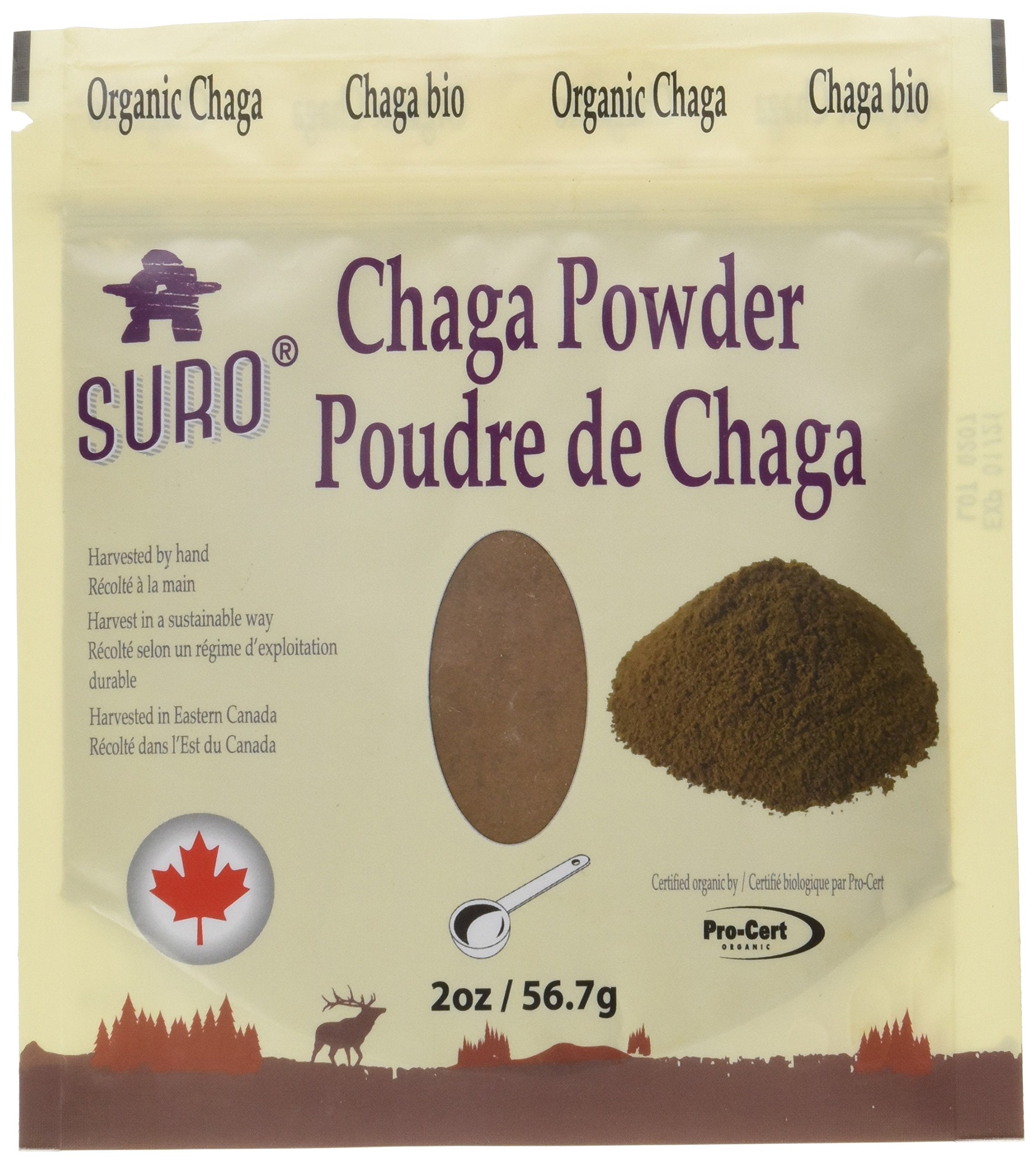 organic chaga powder for wellness