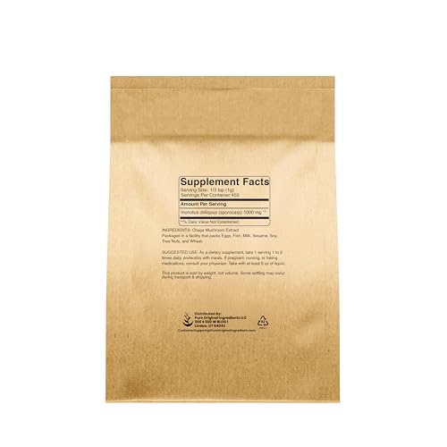organic chaga powder for wellness