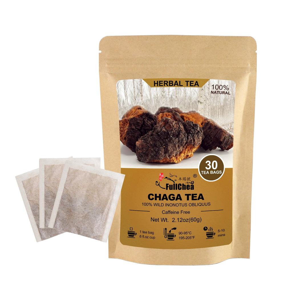 organic chaga tea bags 30 count