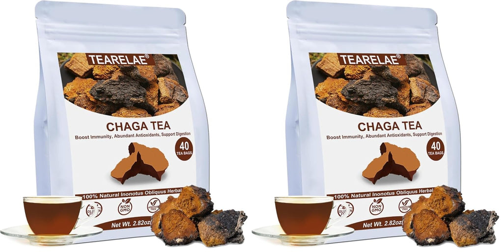 organic Chaga tea bags