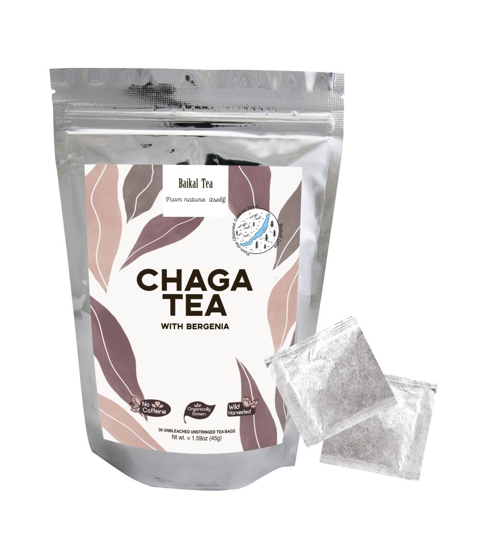organic chaga tea bags