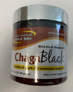 Organic chaga tea for energy