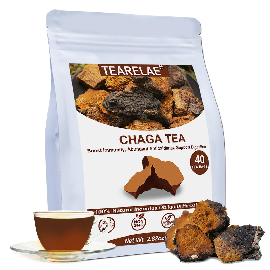 organic chaga tea for wellness