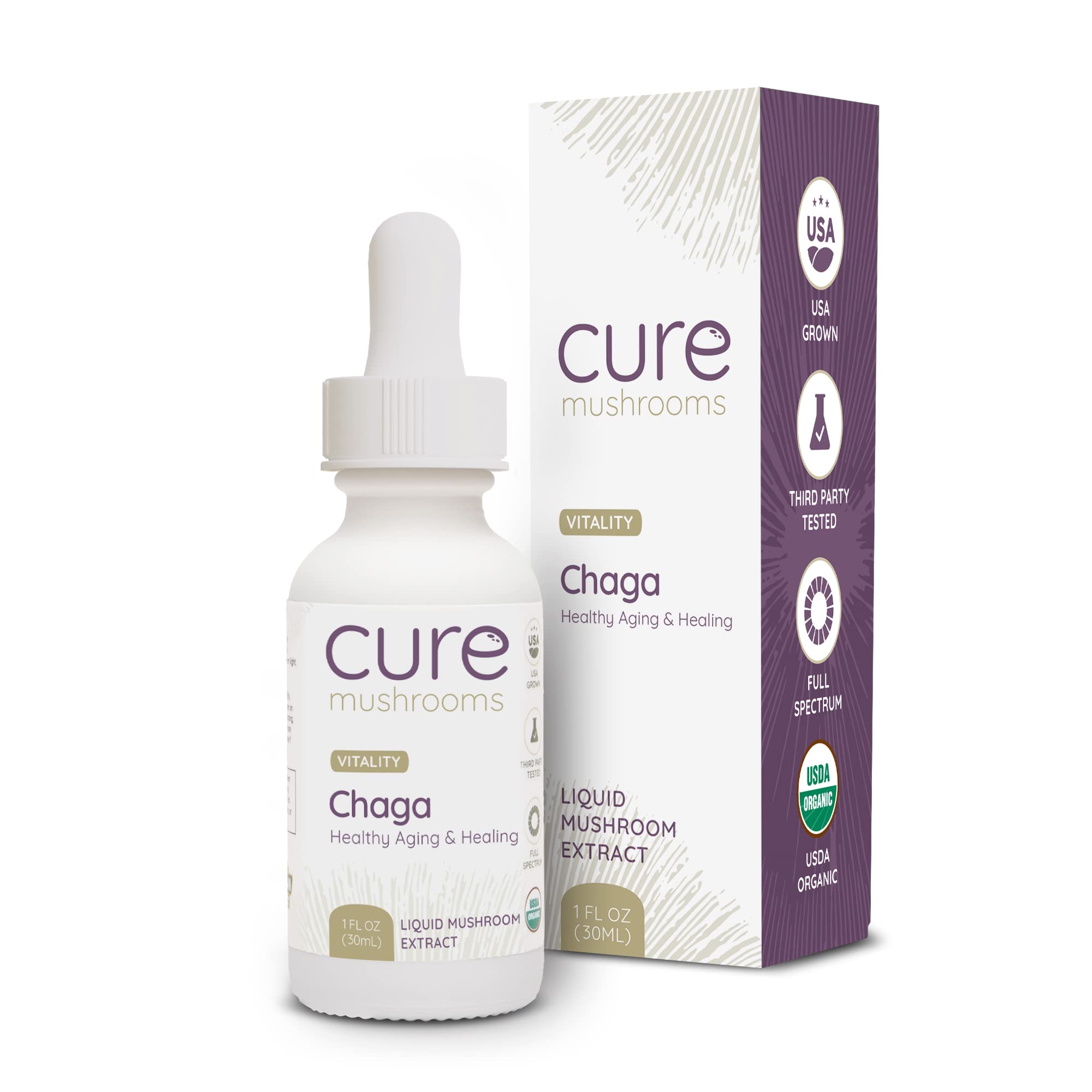 organic chaga tincture for vitality