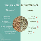 organic chamomile and dandelion tea