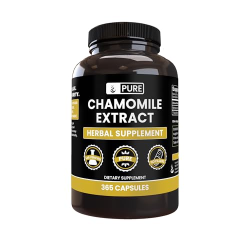 organic chamomile capsules for relaxation