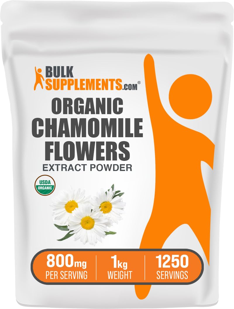 Organic chamomile extract powder 800 mg