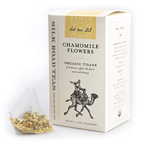 organic chamomile flower tea bags