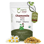 organic chamomile flower tea
