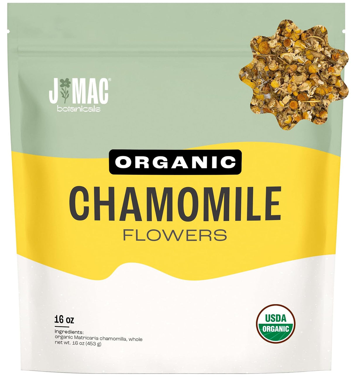 organic chamomile flowers loose leaf tea