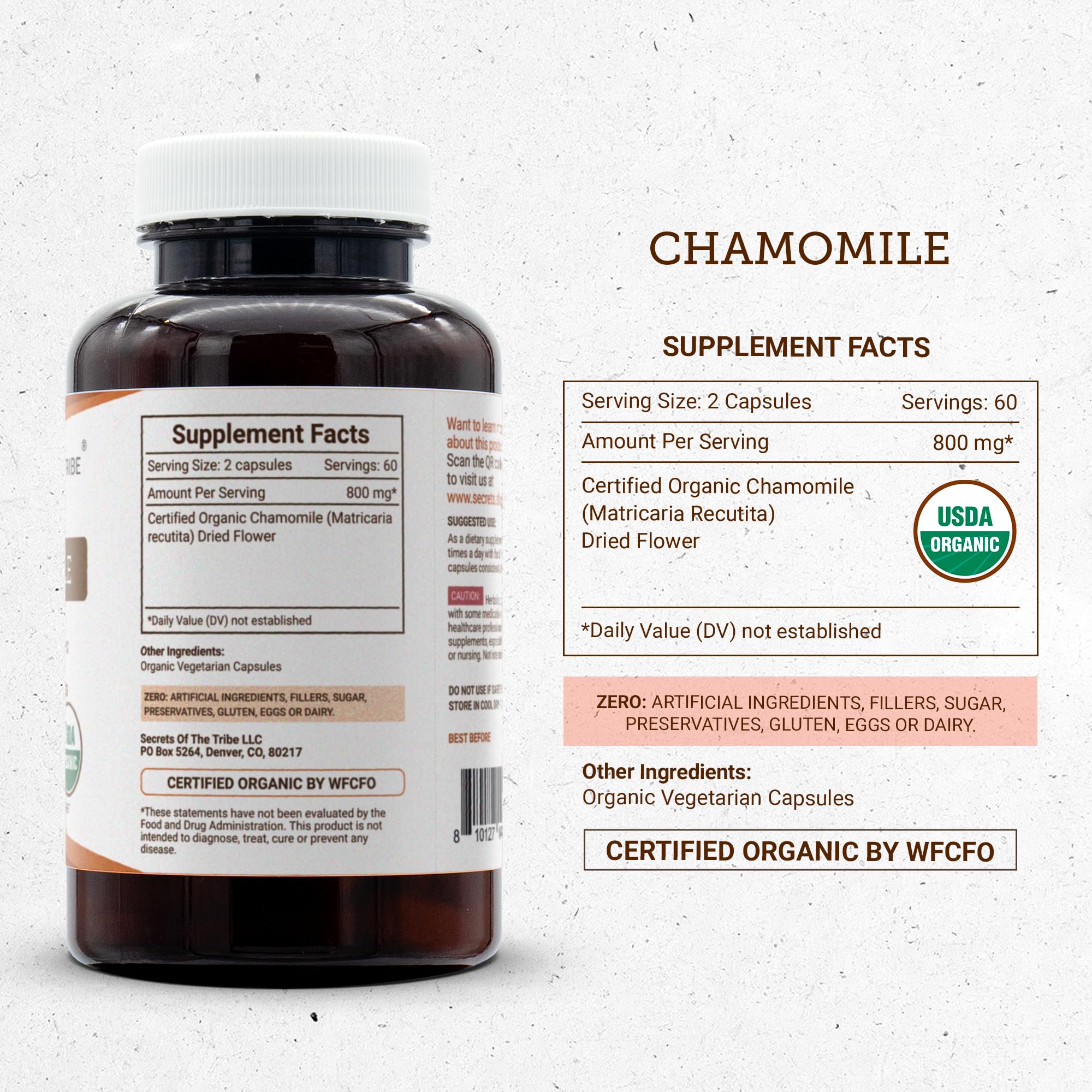 organic chamomile for digestive health