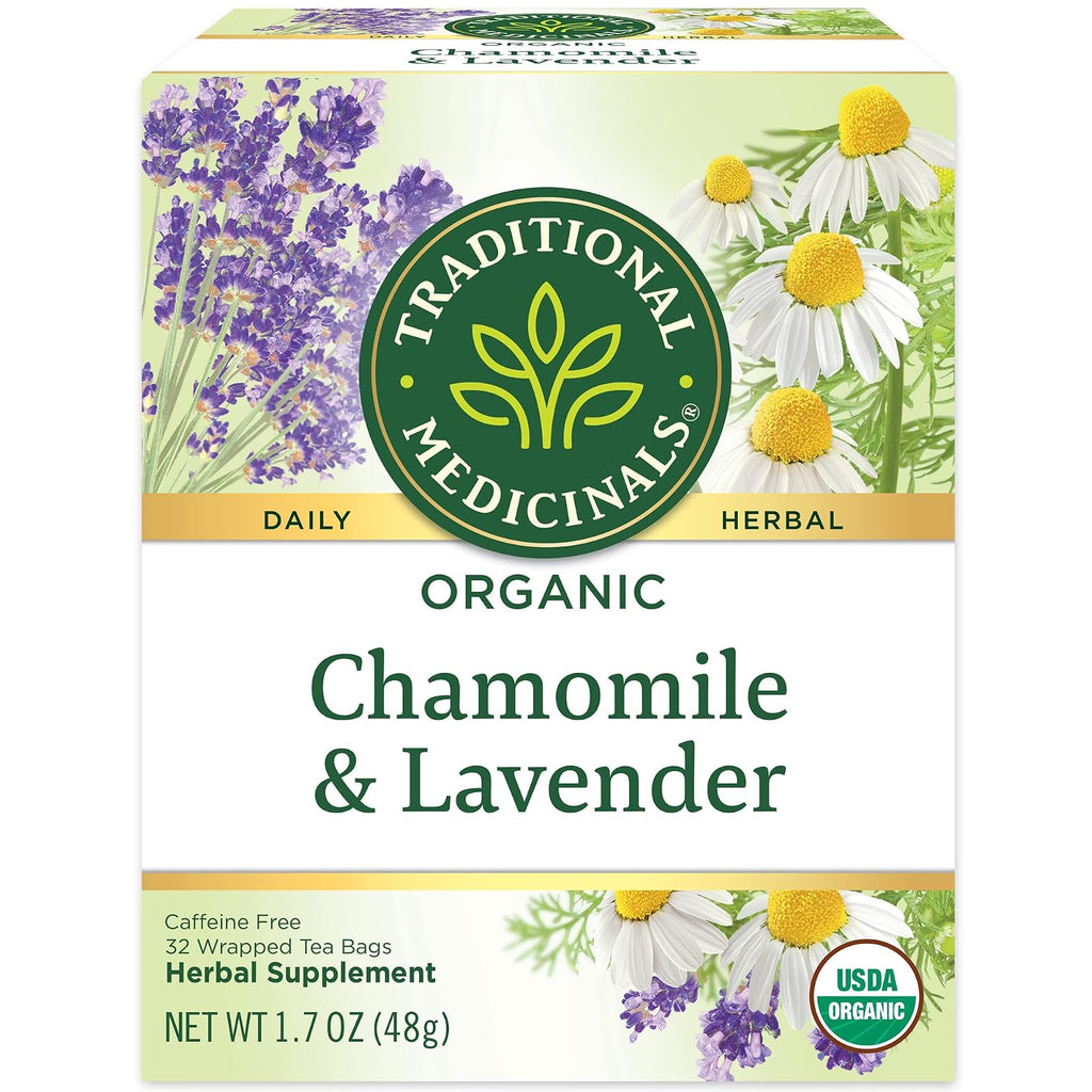 organic chamomile herbal tea bags
