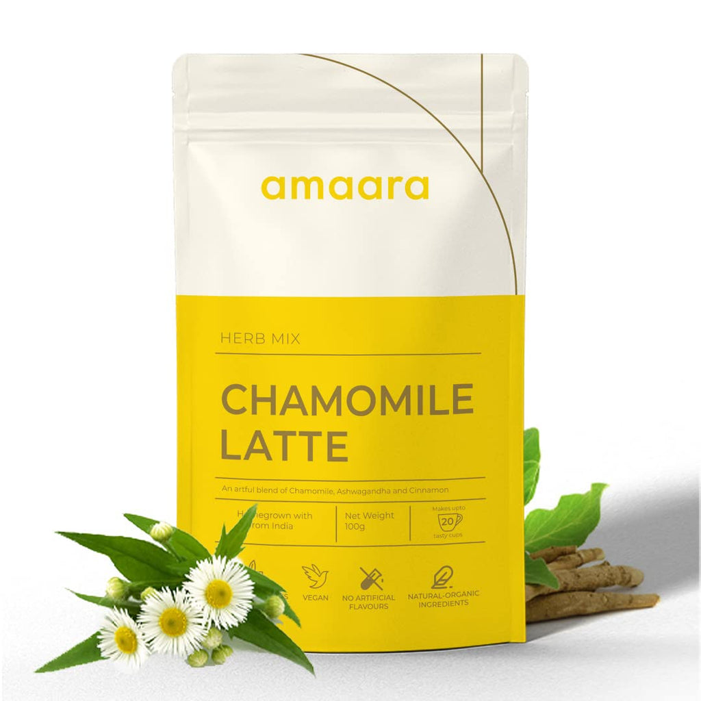 organic chamomile latte mix