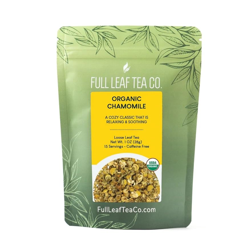 organic chamomile loose leaf tea