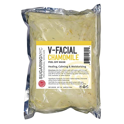 Organic chamomile mask for skin