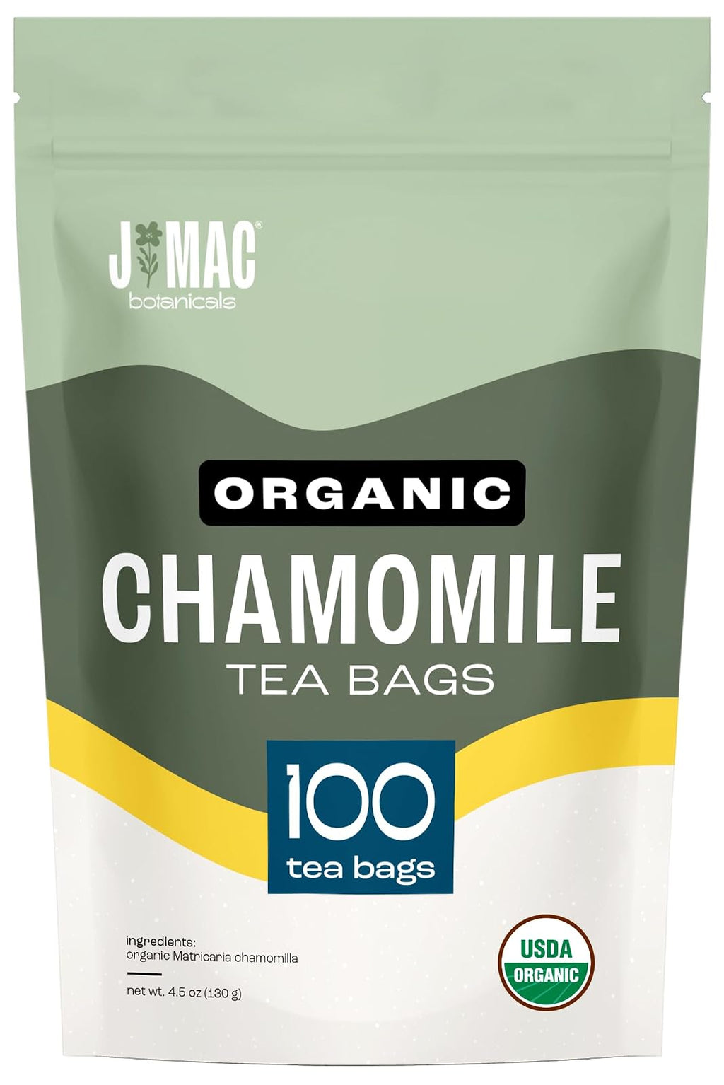 organic chamomile tea bags 100 count