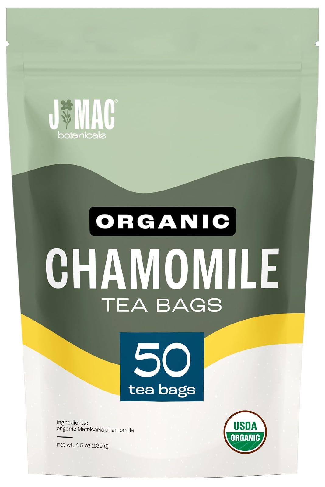 organic chamomile tea bags 50 count
