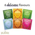 organic chamomile tea bags selection