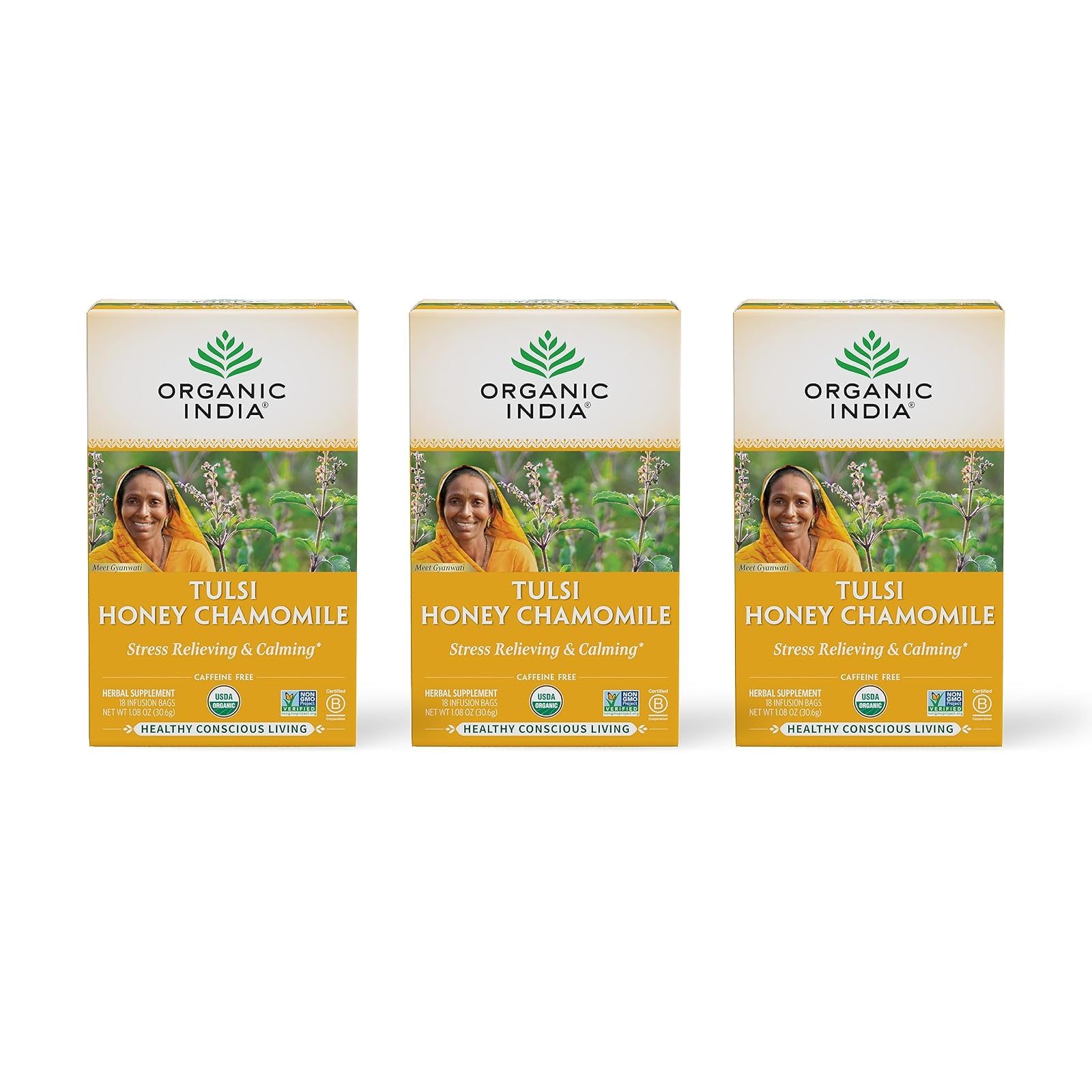 organic chamomile tea bags