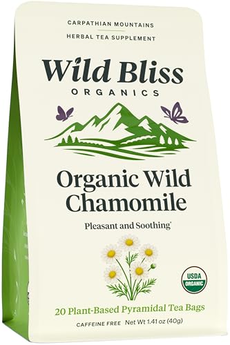 organic chamomile tea bags
