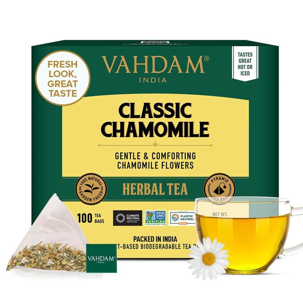 organic chamomile tea bags