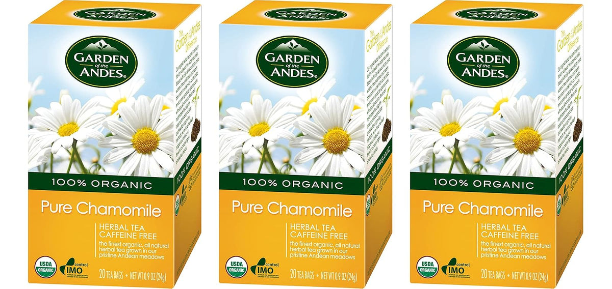 organic chamomile tea bags