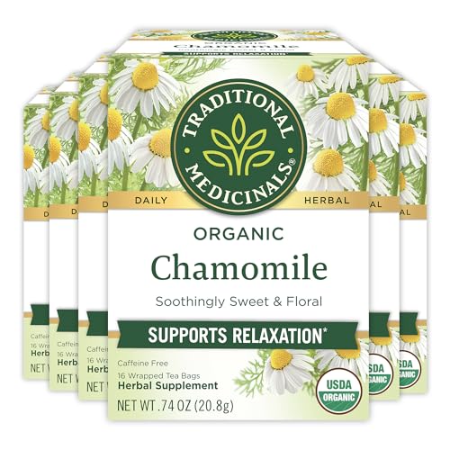 organic chamomile tea bags
