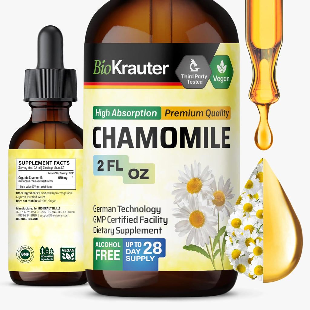 organic chamomile tea extract