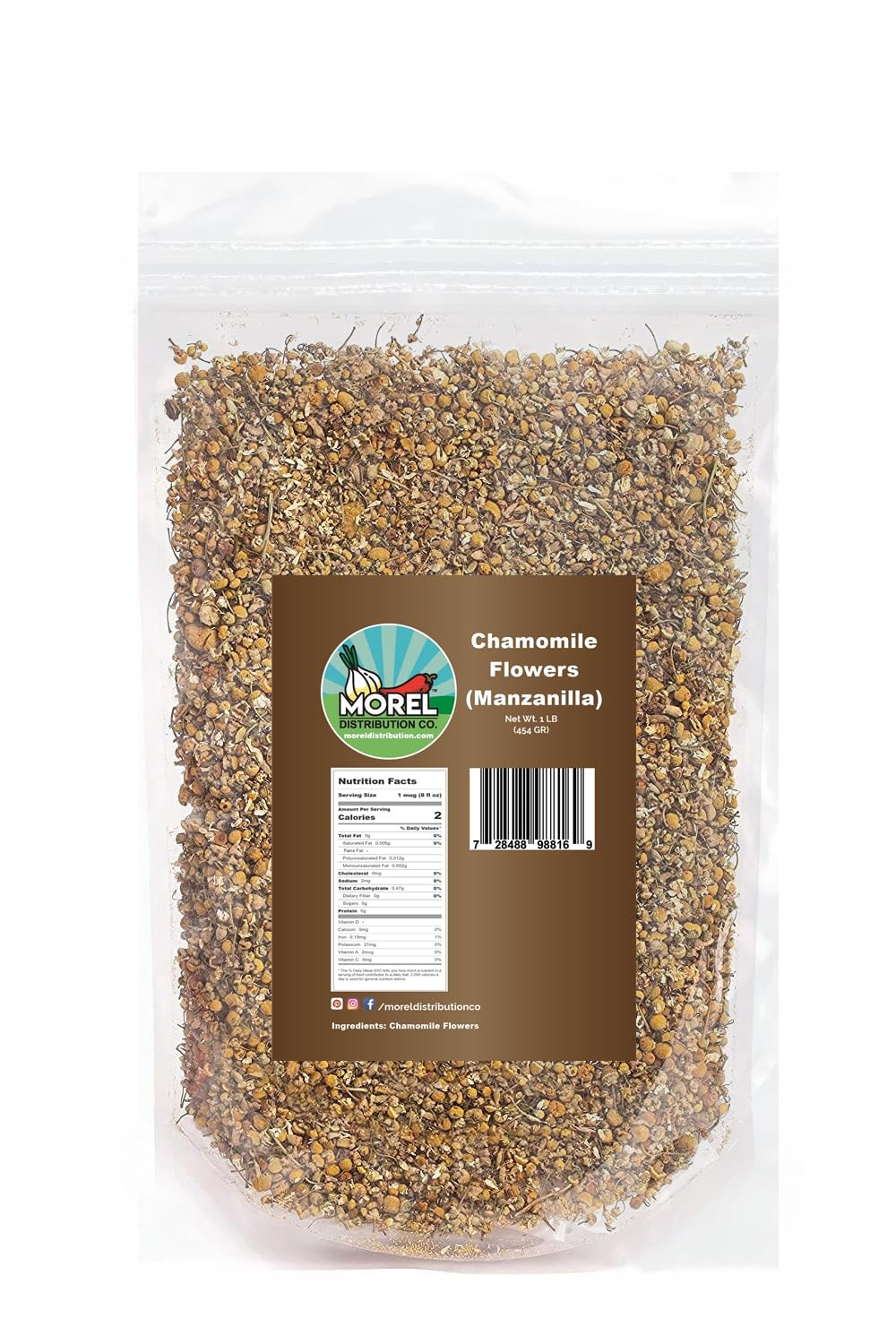 organic chamomile tea flowers