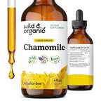 organic chamomile tea flowers
