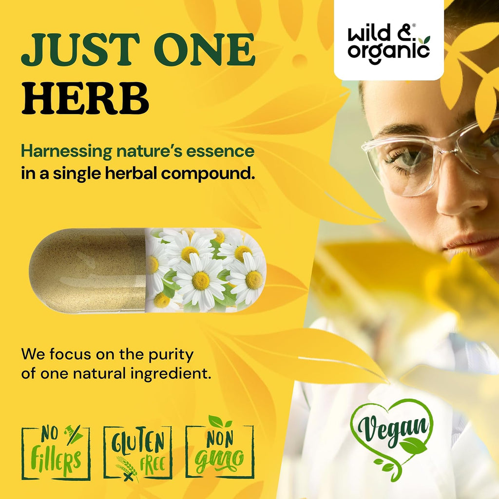 organic chamomile tea for better sleep