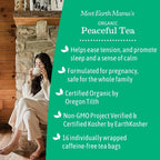 Organic chamomile tea for calming nights