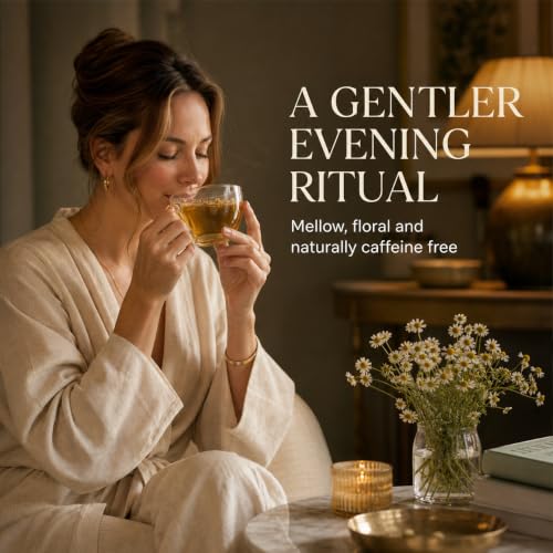 organic chamomile tea for calming
