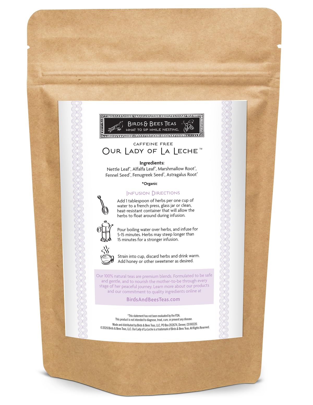 organic chamomile tea for nursing
