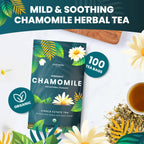 organic chamomile tea for relaxation