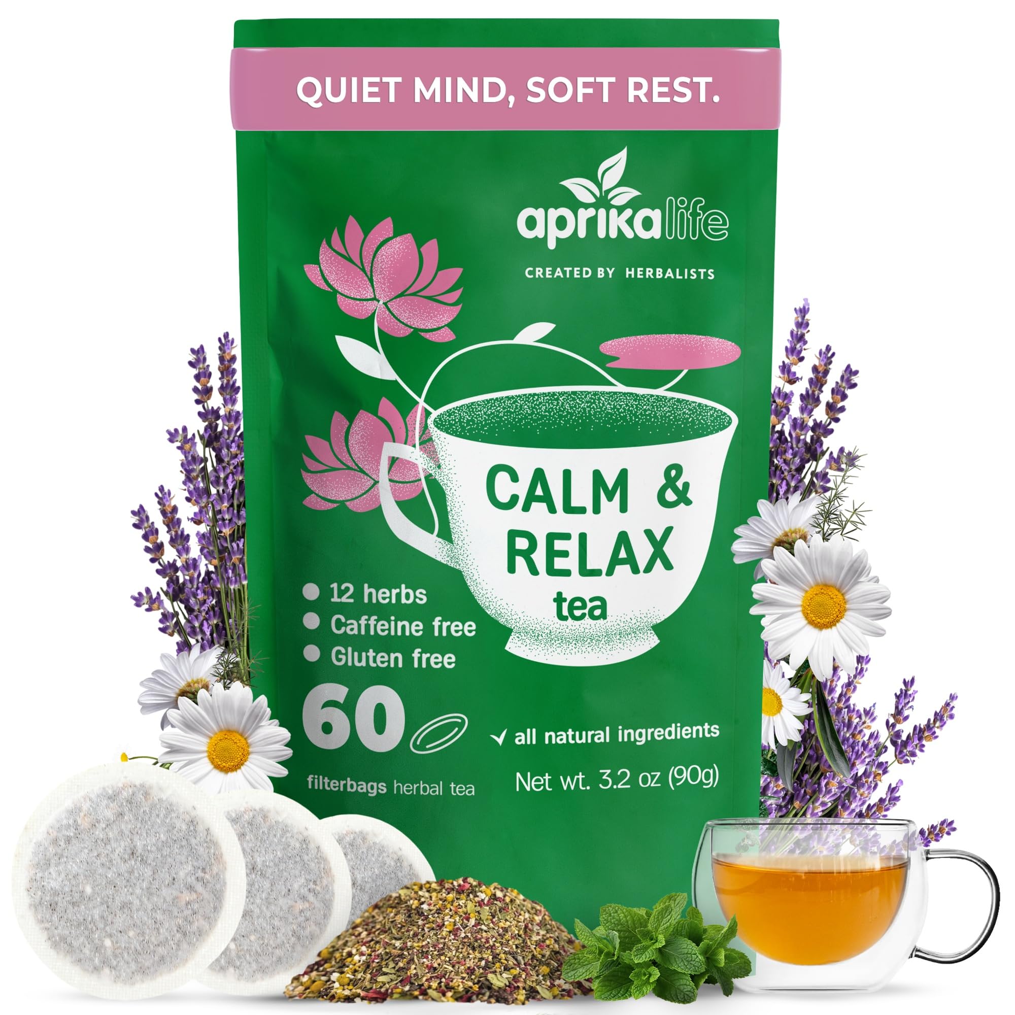 organic chamomile tea for relaxation