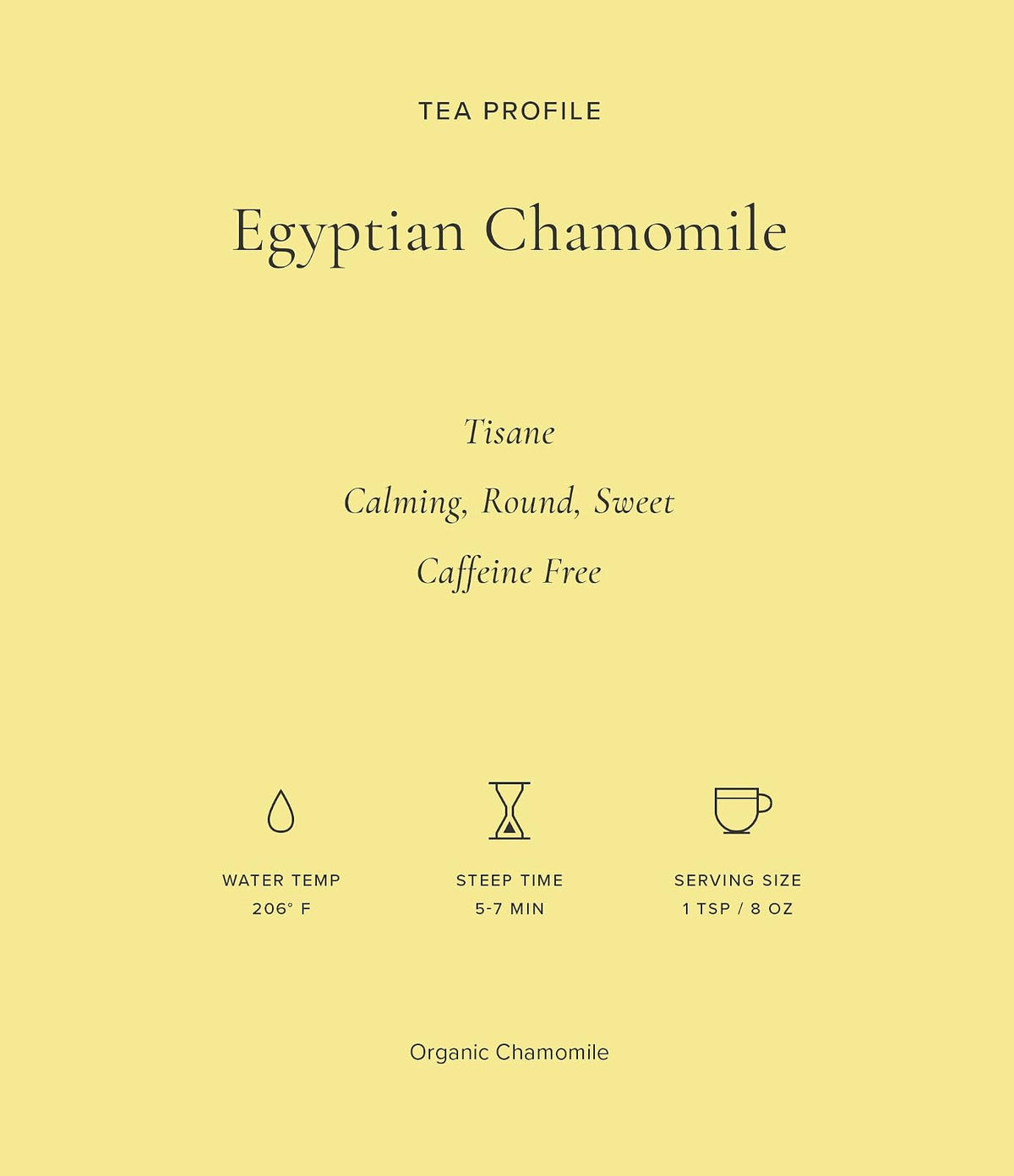 organic chamomile tea for sleep