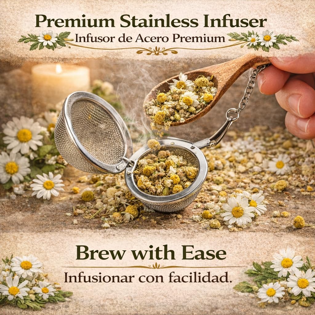 organic chamomile tea for soothing moments