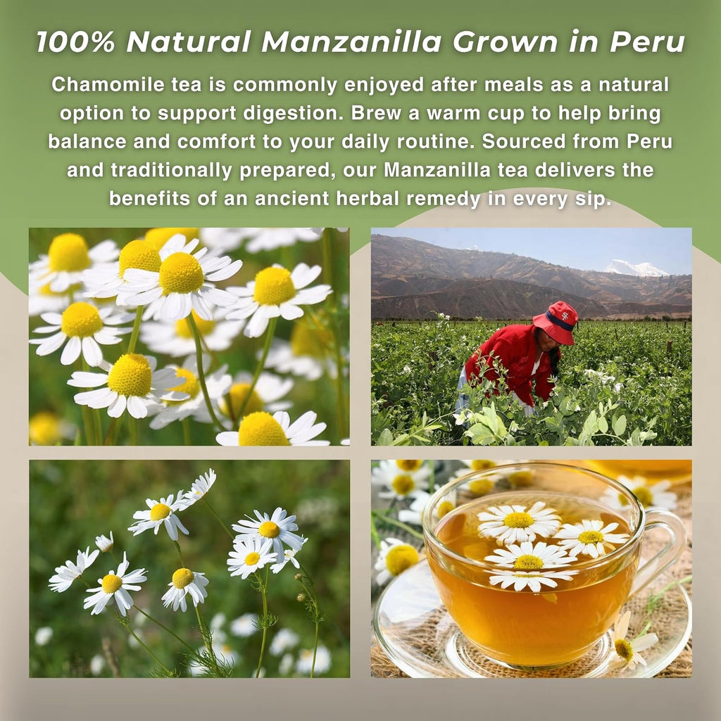 organic chamomile tea for wellness