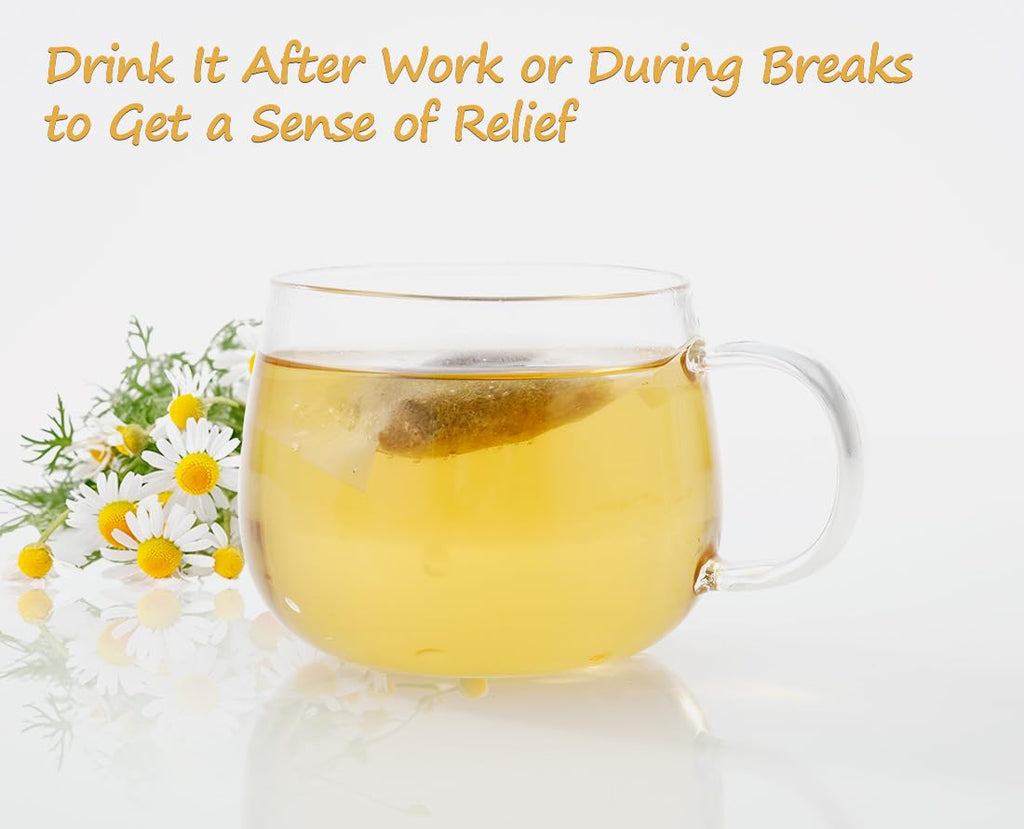 organic chamomile tea for wellness