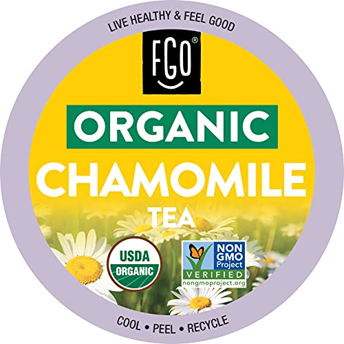 organic chamomile tea K-Cup pods
