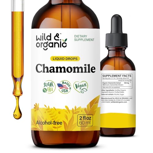 organic chamomile tincture for relaxation