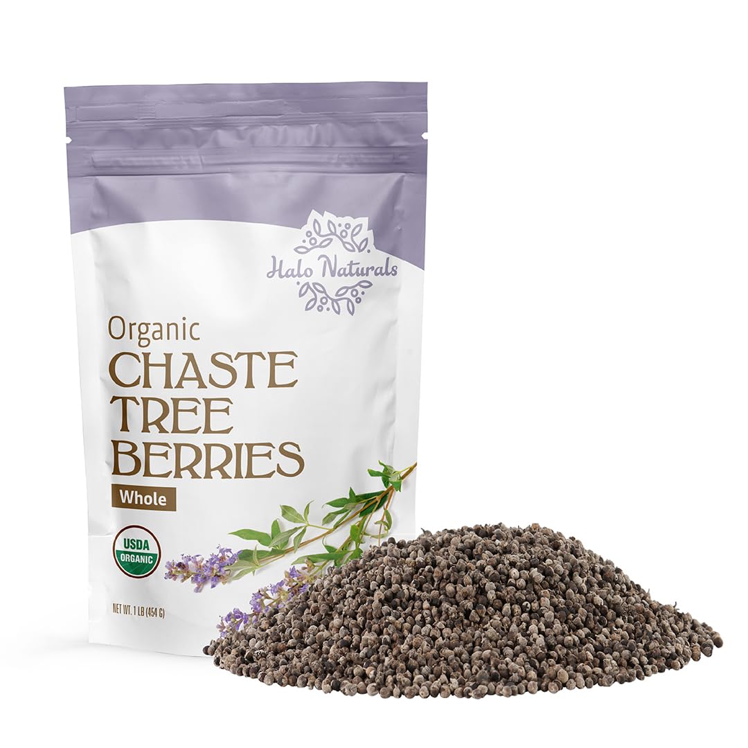 organic chaste tree berries for tea