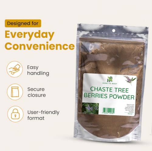 Organic chaste tree berry uses