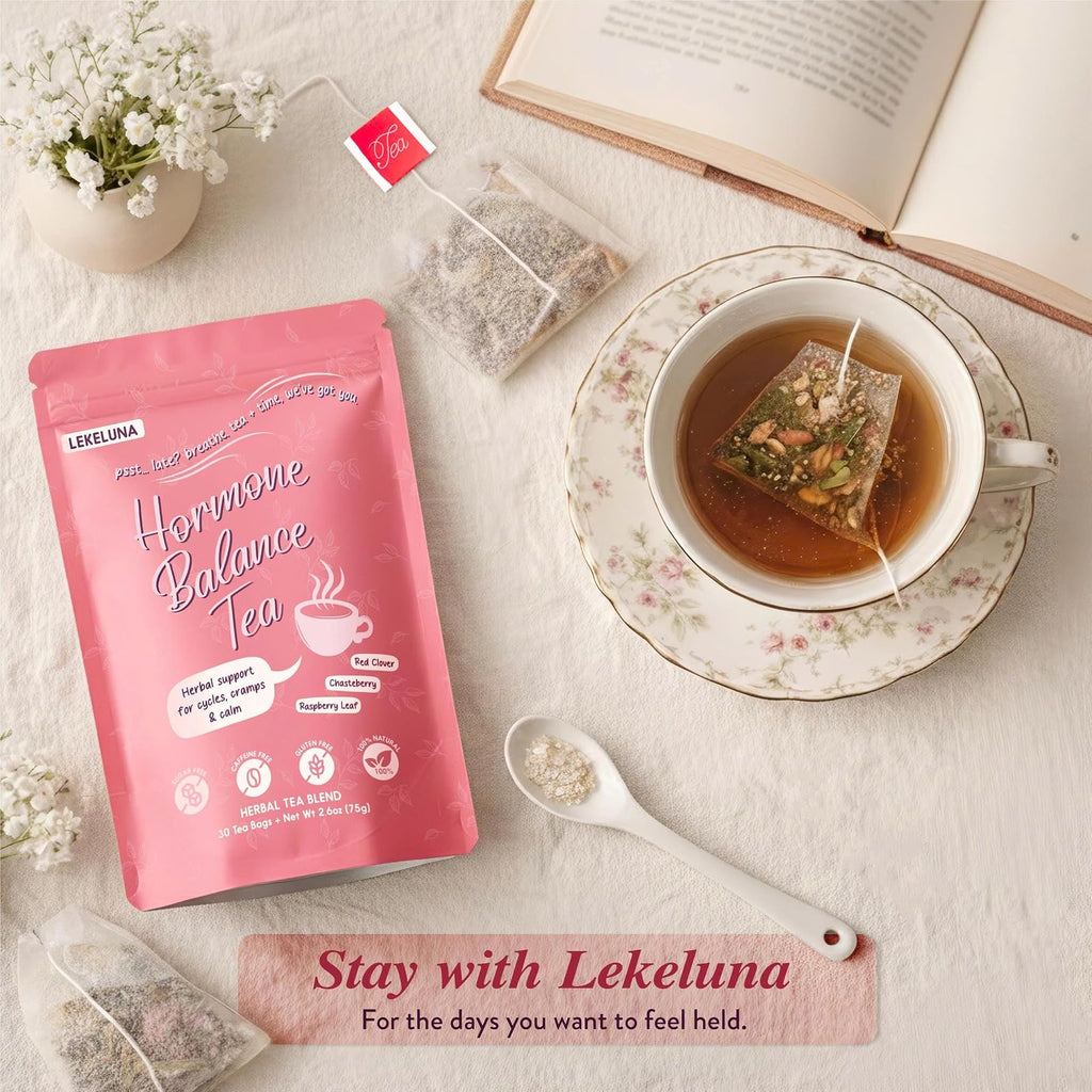 Organic chasteberry tea for balance