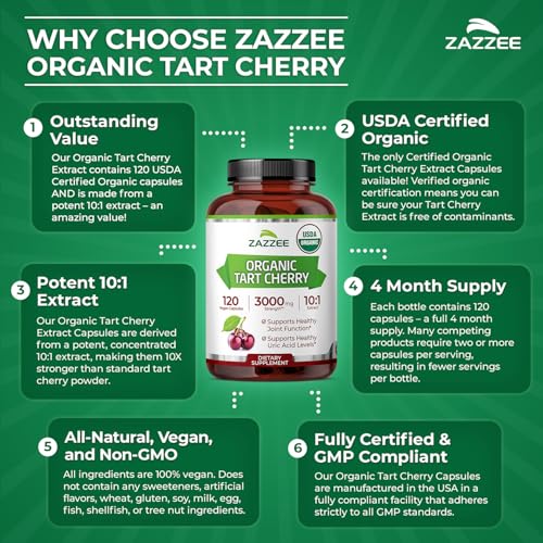 organic cherry extract for recovery