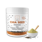 Organic chia seed powder for smoothies